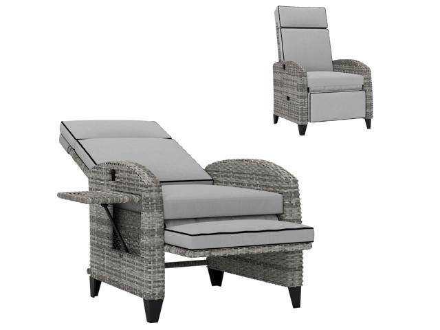 Click here for Aosom Outdoor Recliner Chair with Cushions  Reclin... prices