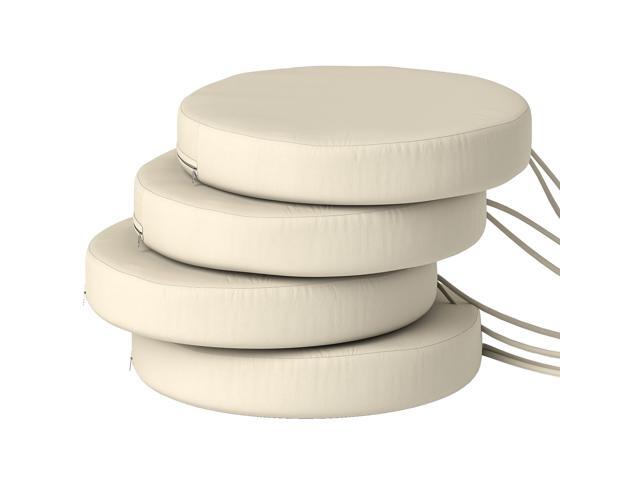 Click here for Aosom Patio Chair Cushions Set of 4 Round Seat Cus... prices