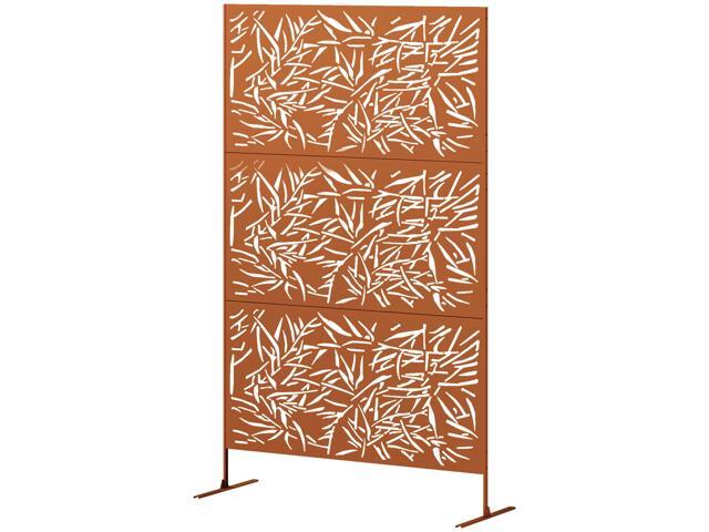 Click here for Aosom Decorative Privacy Fence Screen  Metal Outdo... prices