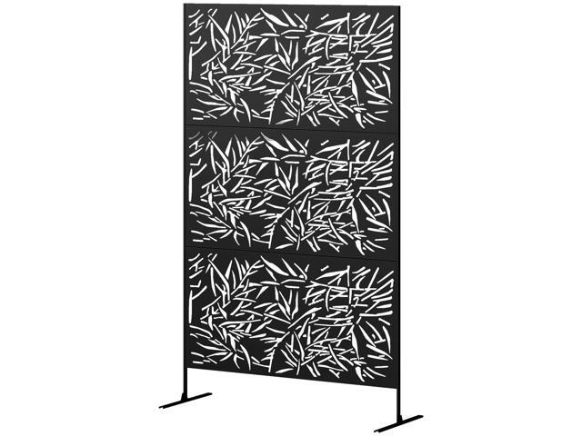Click here for Aosom Decorative Privacy Fence Screen  Metal Outdo... prices