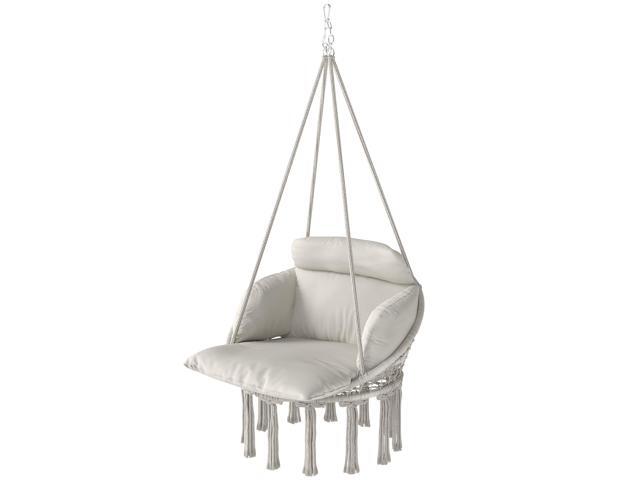 Click here for Aosom Hammock Swing Chair  Macrame Hanging Chair w... prices