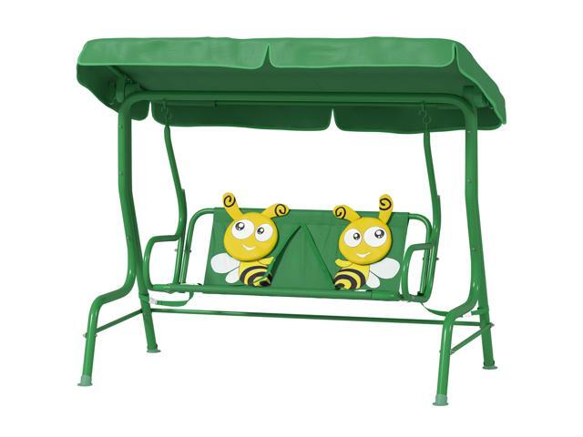 Click here for AosomQaba Kids Patio Swing Chair with Adjustable C... prices
