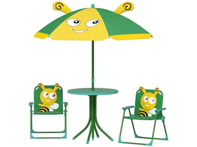 Click here for AosomQaba Kids Picnic Table and Chair Set  Outdoor... prices