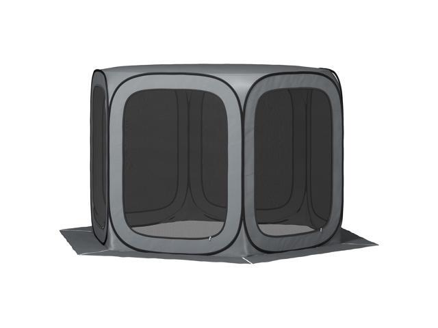 Click here for Aosom 11 x 11ft Pop Up Screen Tent  UPF50+ Portabl... prices