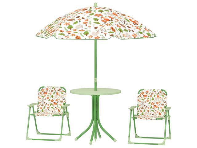 Click here for AosomQaba Kids Picnic Table and Chair Set  Outdoor... prices