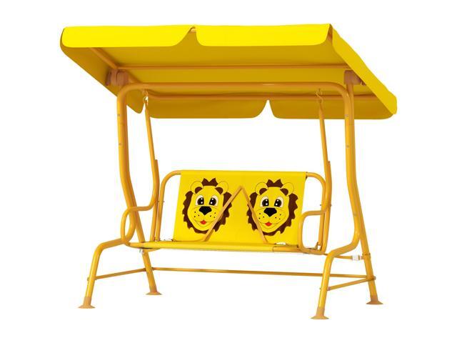 Click here for AosomQaba Kids Patio Swing Chair with Adjustable C... prices