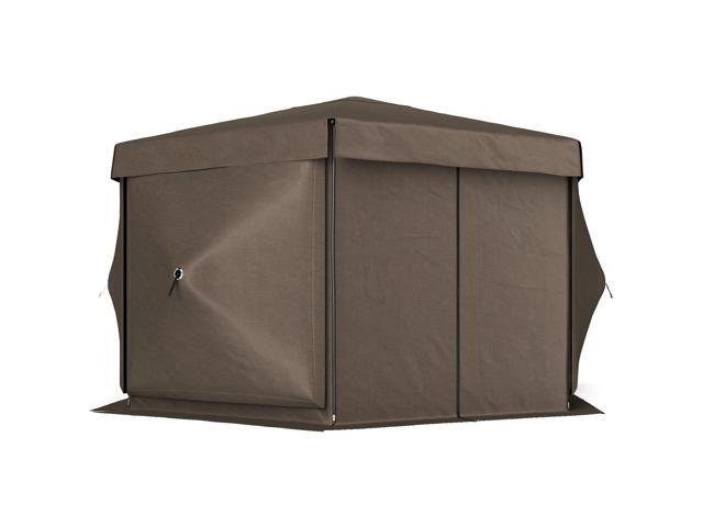 Click here for Aosom 12 x 12 Hexagonal Pop Up Gazebo Canopy Tent... prices