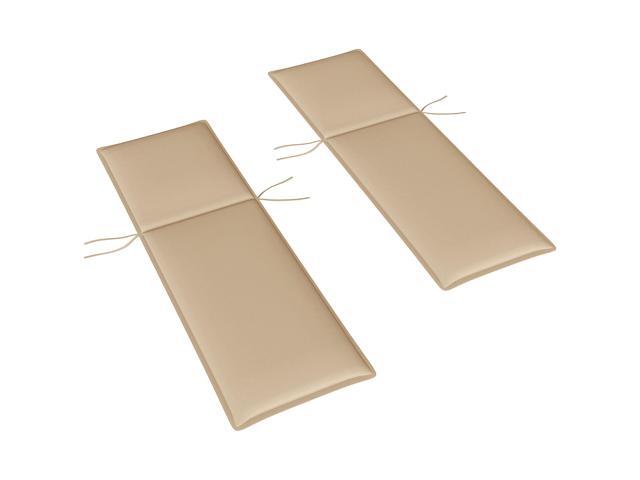 Click here for Aosom Foldable Chaise Lounge Cushion Set of 2  Out... prices