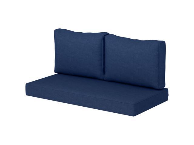 Click here for Aosom 2 Seat Patio Furniture Cushions  46x26x5 in... prices