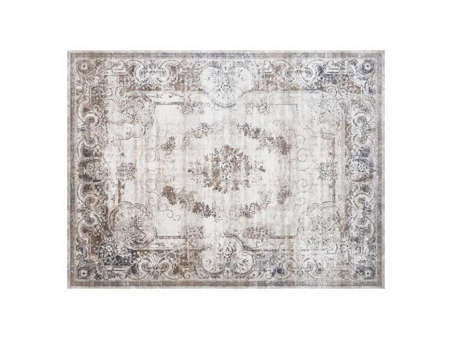 Click here for Aosom 8x10 Boho Area Rug  Machine Washable Carpet... prices