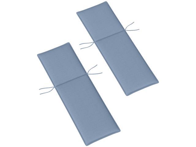 Click here for Aosom Foldable Chaise Lounge Cushion Set of 2  Out... prices