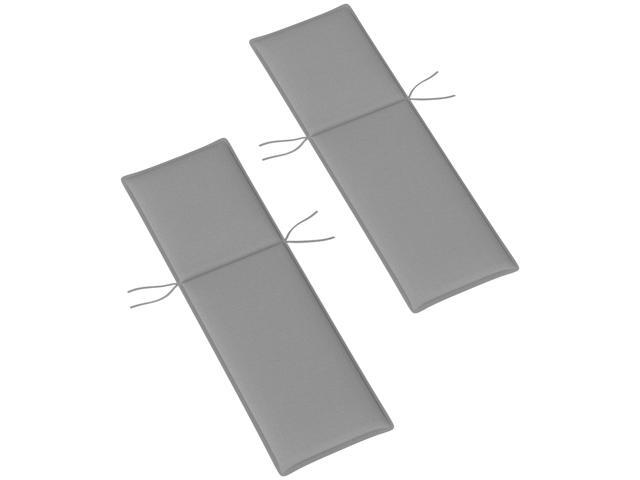 Click here for Aosom Foldable Chaise Lounge Cushion Set of 2  Out... prices