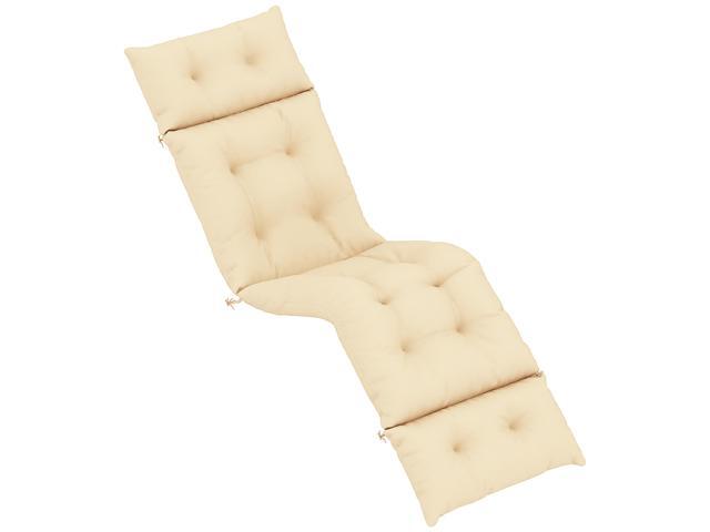 Click here for Aosom Outdoor Chaise Lounge Cushion  Tufted Thick... prices