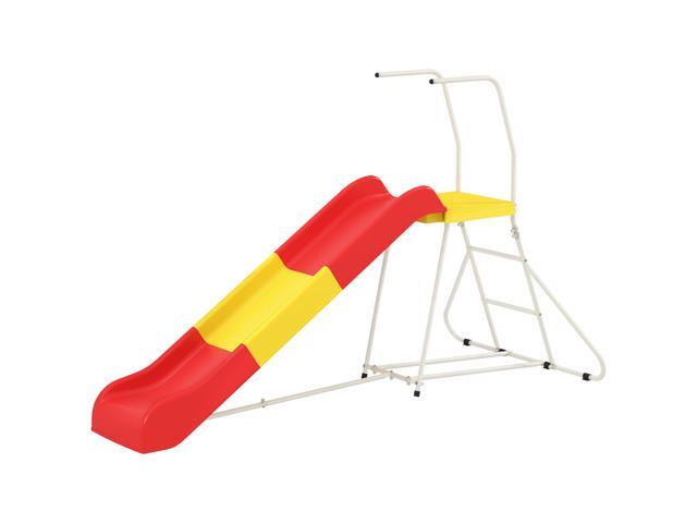 Click here for AosomQaba 6ft Slide for Kids  Metal Freestanding P... prices