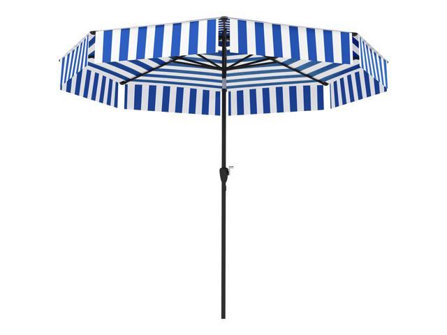 Click here for Aosom 8.6FT Patio Umbrella  UPF 30+ Outdoor Market... prices