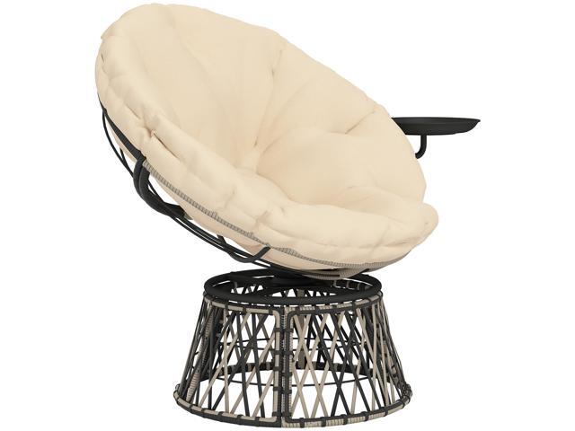 Click here for Aosom 360Â° Swivel Outdoor Papasan Chair  39 Overs... prices