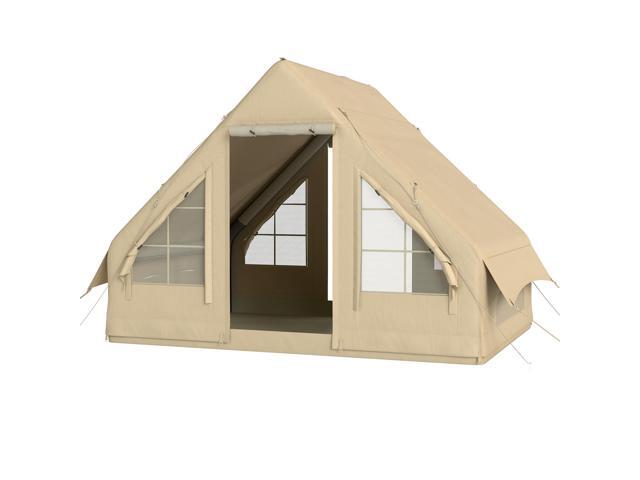 Click here for Aosom Inflatable Camping Tent with Hand Pump  4 Se... prices