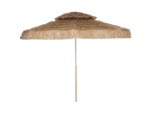 Click here for Aosom 10 ft. Hula Thatched Tiki Patio Outdoor Umbr... prices