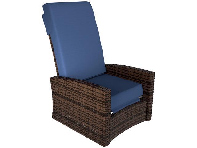 Click here for Aosom Outdoor Wicker Swivel Recliner Chair  Liftin... prices