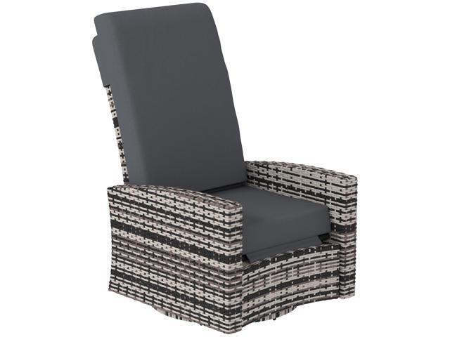 Click here for Aosom Outdoor Wicker Swivel Recliner Chair  Liftin... prices