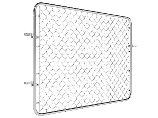 Click here for Aosom Garden Gate Chain Link Fence Gate  Galvanize... prices