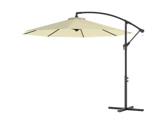 Click here for Aosom 10 Cantilever Tilt Offset Patio Umbrella w/... prices