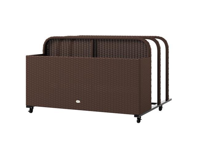 Click here for Aosom PE Rattan Pool Float Storage Organizer with... prices