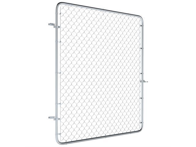 Click here for Aosom Garden Gate Chain Link Fence Gate  Galvanize... prices
