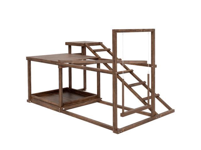 Click here for Aosom Wooden Chicken Activity Play Set with Perch... prices