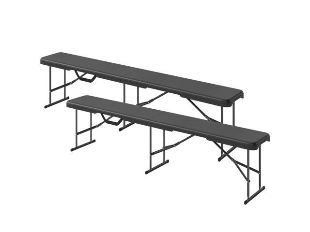 Click here for Aosom 2 Pack 6 ft Portable Foldable Bench Seats  P... prices