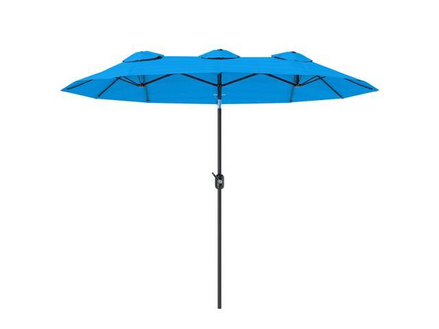 Click here for Aosom Double-sided Patio Umbrella  9.5 Outdoor Umb... prices