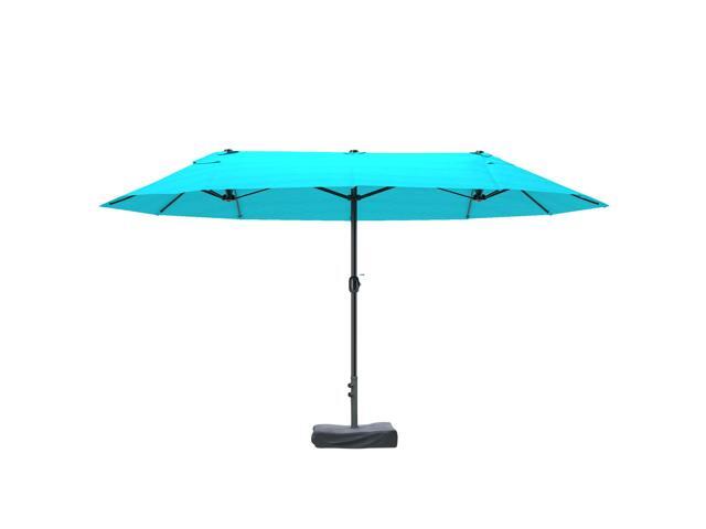 Click here for Aosom Patio Umbrella  15 Steel Rectangular Outdoor... prices
