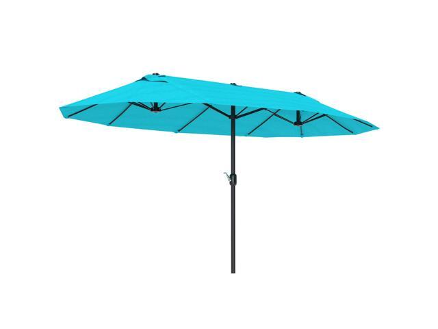 Click here for Aosom Patio Umbrella 15ft Double-Sided Outdoor Mar... prices