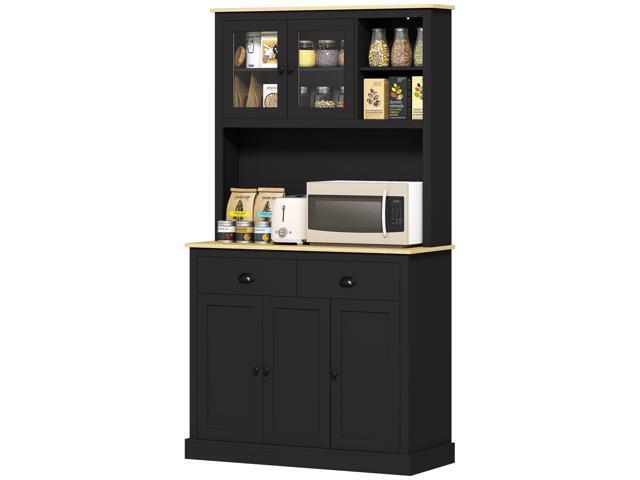 Click here for Aosom Freestanding Kitchen Cabinet  71 Tall Pantry... prices