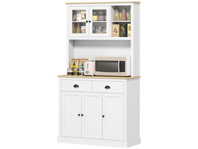 Click here for Aosom Freestanding Kitchen Cabinet  71 Tall Pantry... prices