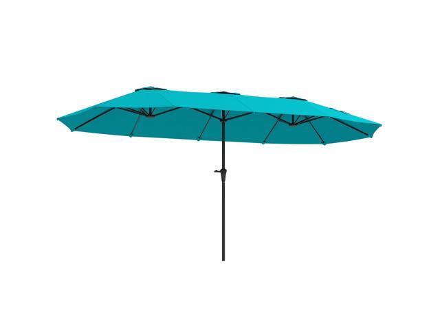 Click here for Aosom 13 ft. Extra Large Patio Umbrella with Easy... prices