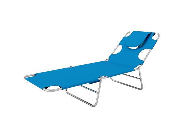 Click here for Aosom Tanning Chair with Face Hole  5-Level Adjust... prices