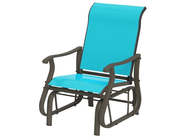 Click here for Aosom Outdoor Glider Chair Patio Glider Swing Chai... prices