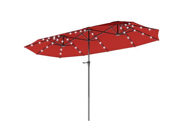 Click here for Aosom 13ft Double-Sided Market Umbrella  Large Pat... prices