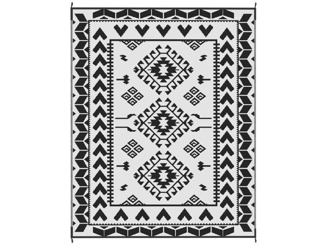 Click here for Aosom Reversible Outdoor Rug  Waterproof Plastic S... prices
