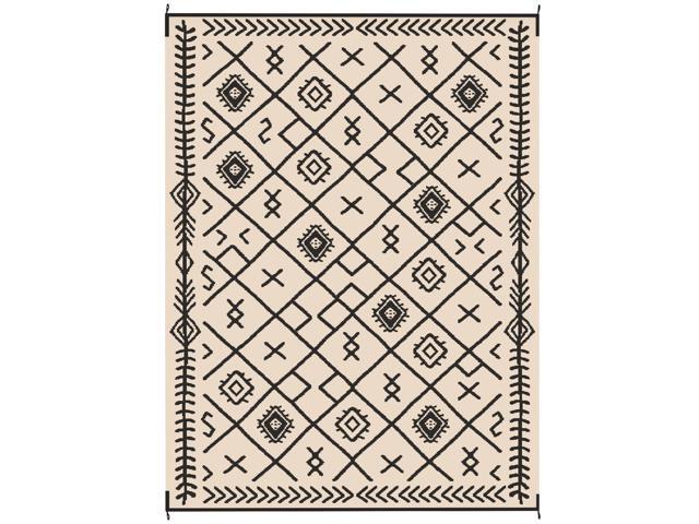 Click here for Aosom Reversible Outdoor Rug  Waterproof Plastic S... prices