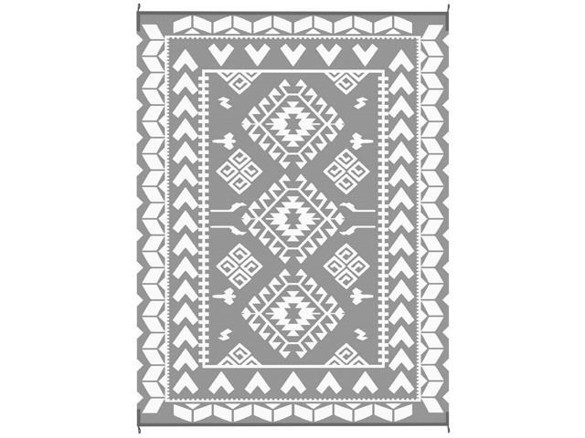 Click here for Aosom Reversible Outdoor Rug  Waterproof Plastic S... prices