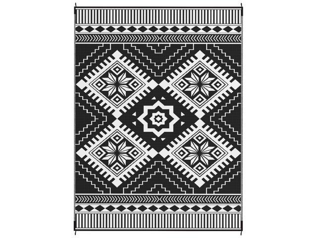 Click here for Aosom Reversible Outdoor Rug  Waterproof Plastic S... prices