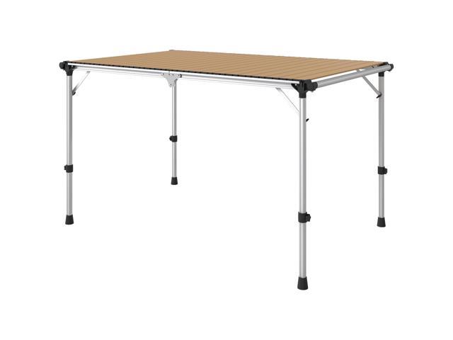 Click here for Aosom Folding Camping Table  Adjustable Height Alu... prices