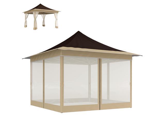 Click here for Aosom 12 x 12 ft. Canopy Tent with Mesh Netting  U... prices