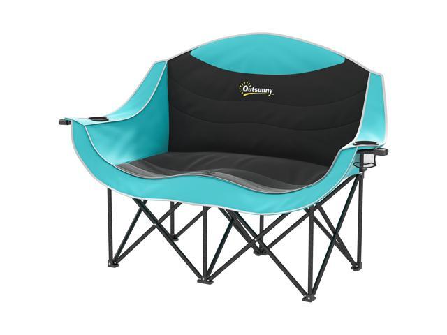 Click here for Aosom Padded Folding Camp Chair for Adults  Double... prices