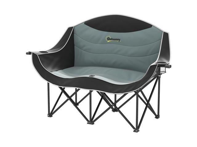 Click here for Aosom Padded Folding Camp Chair for Adults  Double... prices