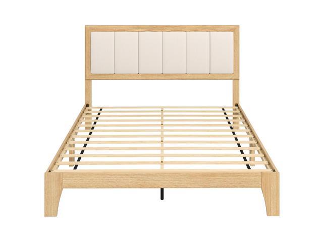 Click here for Aosom Full Bed Frame with Headboard Full Size Plat... prices