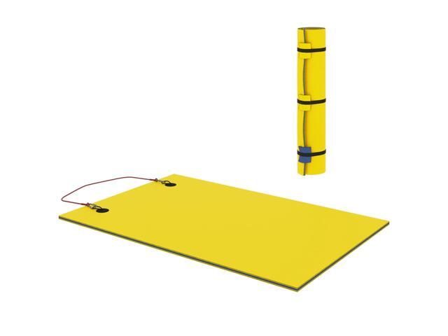 Click here for AosomSoozier 9 x 6 Lily Pad Water Mat for 2 Adults... prices