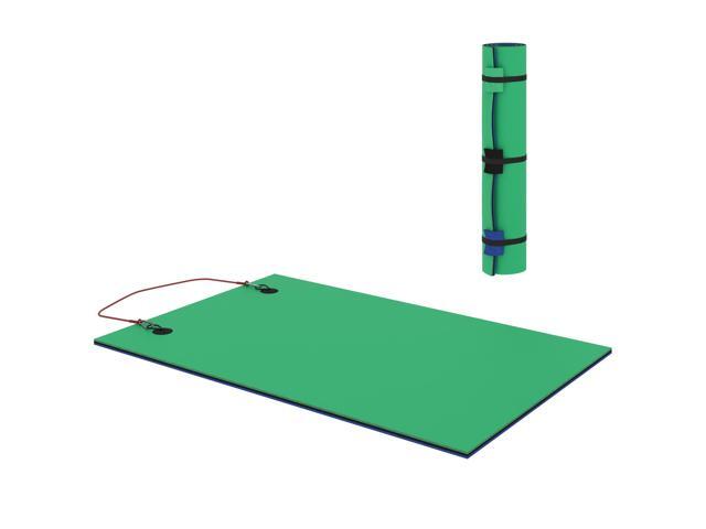 Click here for AosomSoozier 9 x 6 Lily Pad Water Mat for 2 Adults... prices